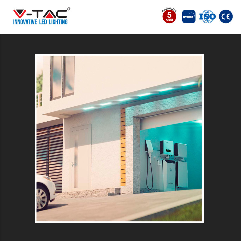 Set 15 Pannelli Solari Slim 410W + Inverter 6kW V-Tac