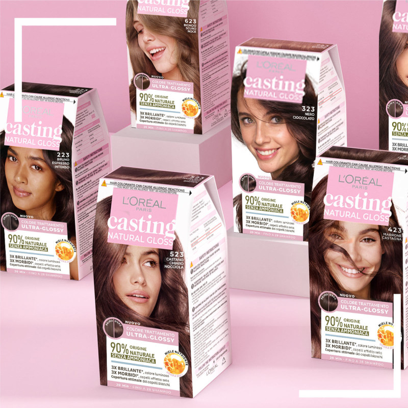 Tinta per Capelli Marrone Castagna 423 L'Oréal Casting