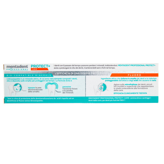 Mentadent Professional Protect+ Carie Dentifricio con Minerali ... Mentadent Professional Protect+ Carie Dentifricio con Minerali ...