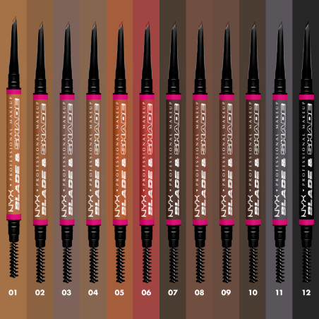 NYX Professional Makeup Blade & Shade Matita Sopracciglia 04