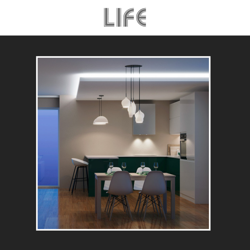 Lampadina LED GX53 8W Disc SMD CCT Changing Color 3in1 Life