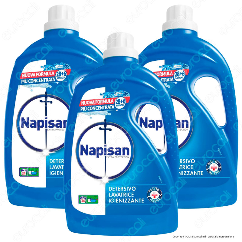 Compra Kit Napisan Detersivo Igienizzante 2in1 - 3 Flaconi